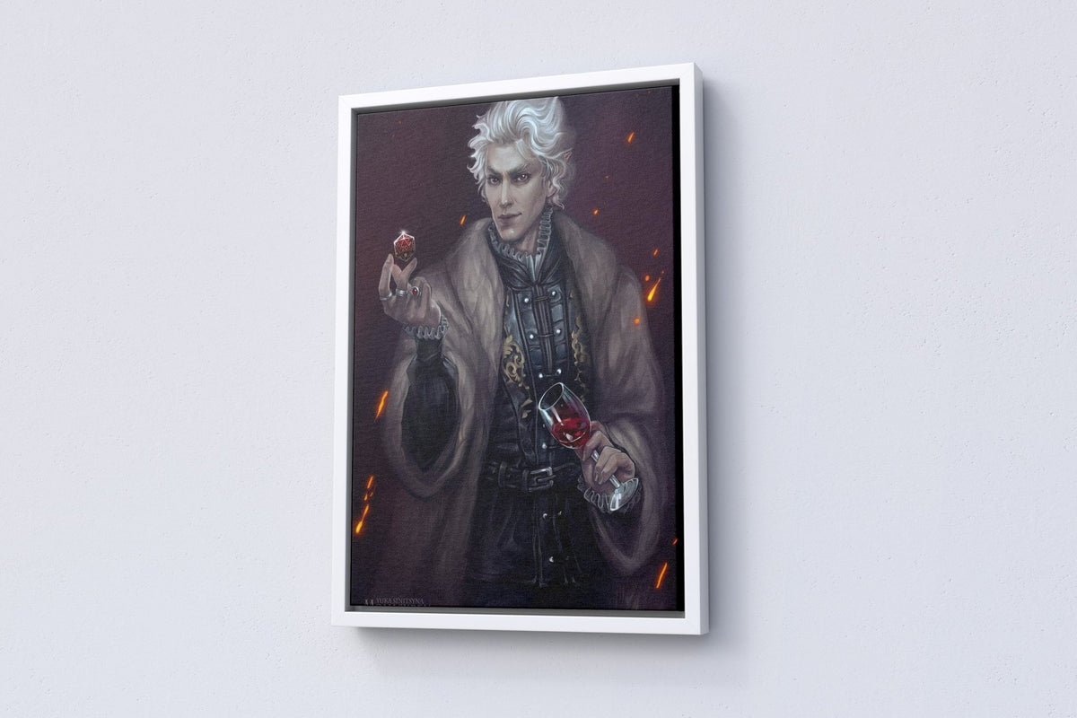 Baldur's Gate 3 Astarion Canvas Poster - Canvasworkshop